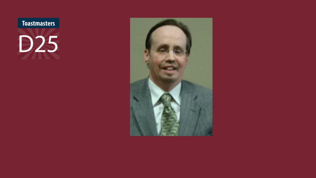 OUTSTANDING MEMBER – September 2023 – District 25 Toastmasters